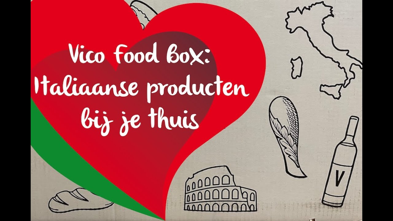 Vico Food Box: wat zit er in onze box? Unboxing video - YouTube