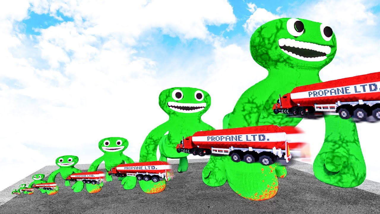 Big & Small JUMBO JOSH Evolution VS Cars in Teardown! - YouTube