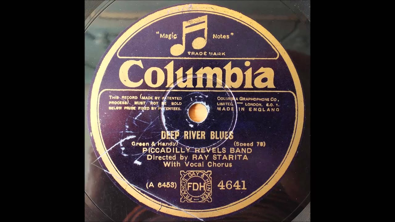 Deep River Blues, Piccadilly Revels Band / Ray Starita, 1927 - YouTube