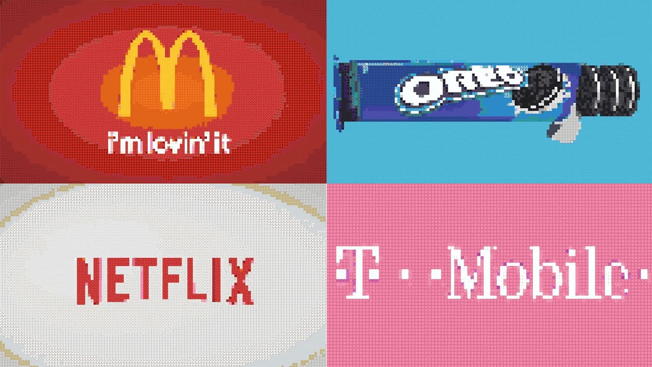 Logo Effects Compilation V2 | Minecraft Pixel Art - YouTube