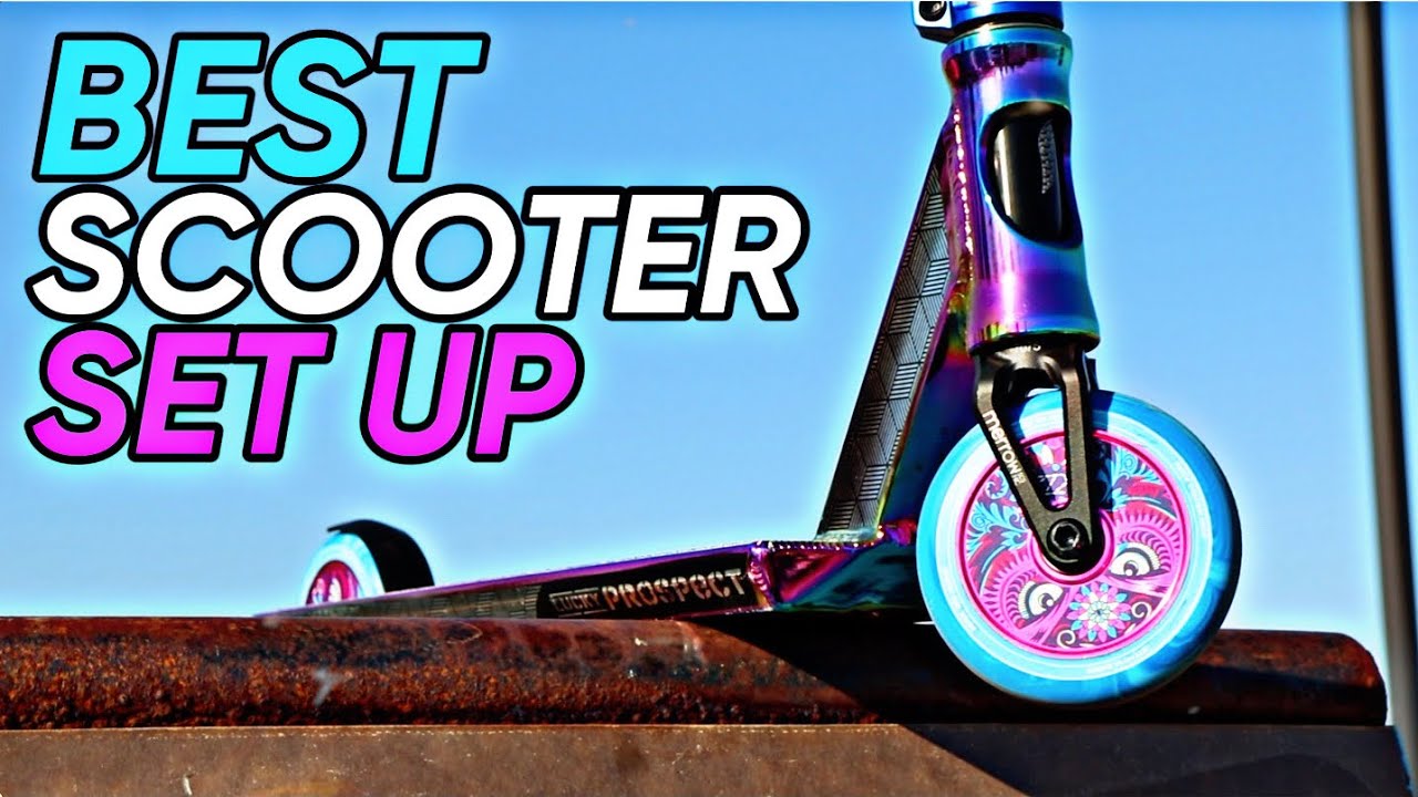 BUILDING AND RIDING THE BEST SCOOTER SET UP EVER!!! - YouTube