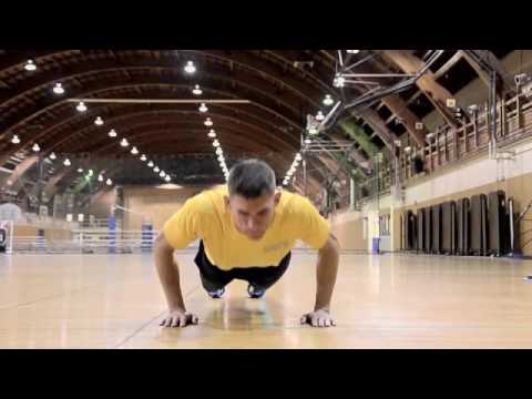 US Navy PRT Push-Up Demonstration, OPNAVINST 6110.1 - YouTube