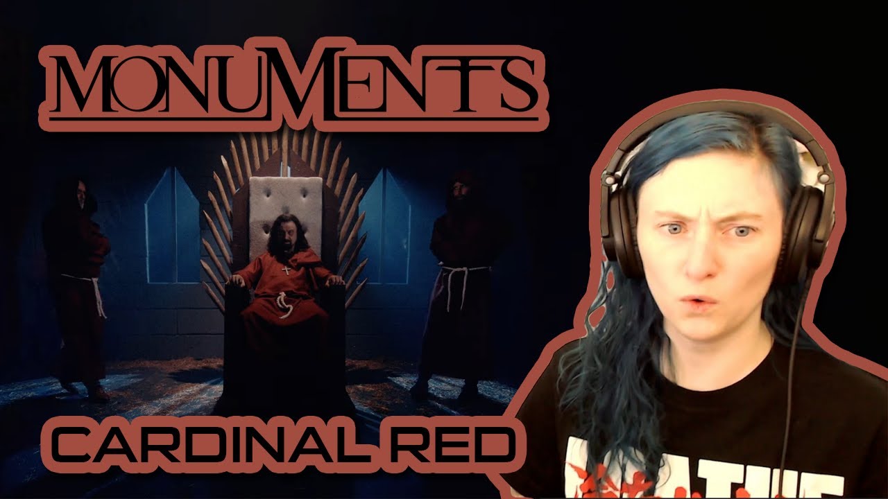 MONUMENTS - 'Cardinal Red' - REACTION/REVIEW - YouTube