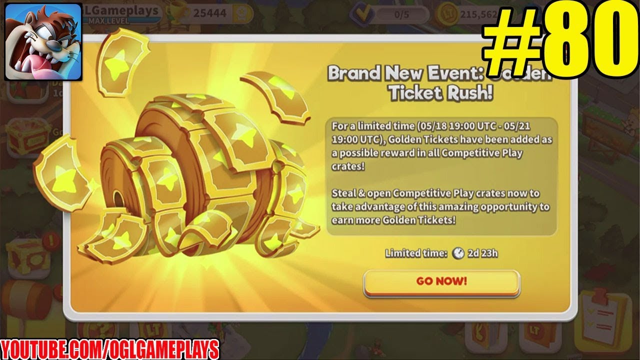 Looney Tunes World of Mayhem (GOLDEN TICKET RUSH) Gameplay #80 - YouTube