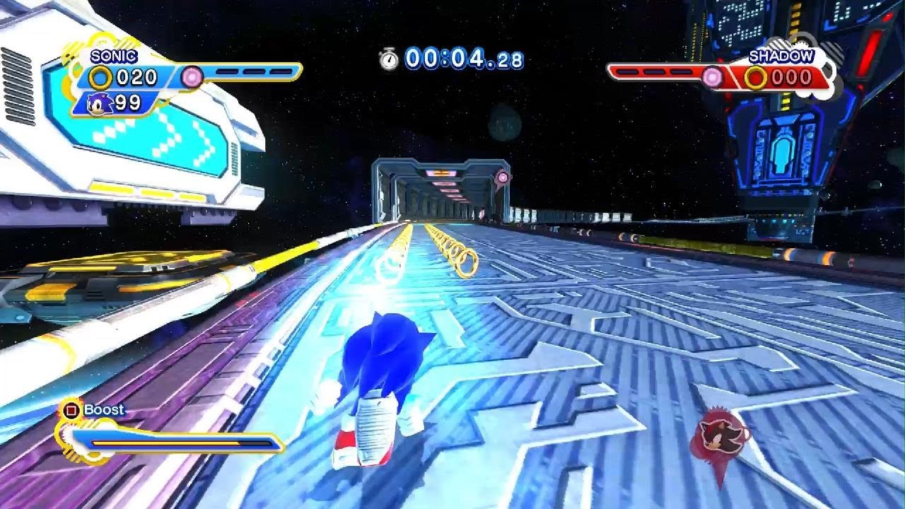 Sonic Generations - Shadow Boss Fight [Hard Mode] (SA1 Skin) - YouTube
