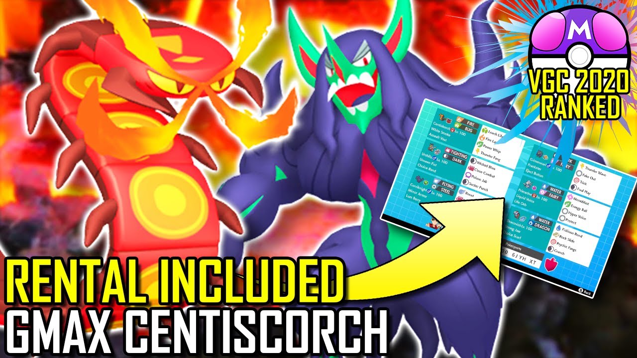 SERIES 6 CENTISCORCH TEAM | VGC 2020 | Pokémon Sword & Shield ...