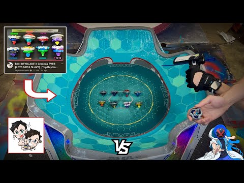 DranStrike VS BeybladeGeeks’ 8 BEST META Combos In a Real Life Anime Stadium! | #beybladex 