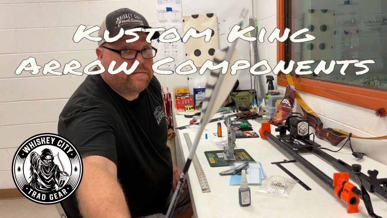 Get Customized With Kustom King Arrow Components: Feathers, Wraps, And Glue! - YouTube