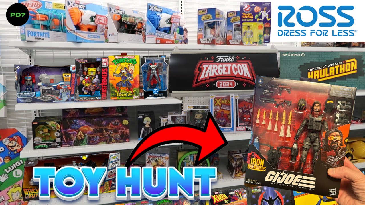 Toy Hunt - Target 4 Stores + Ross, Surprise Finds Huge Haul! - YouTube