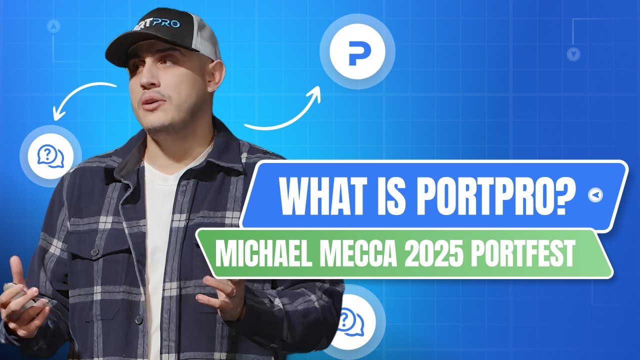 What is PortPro? Michael Mecca 2025 PortFest - YouTube