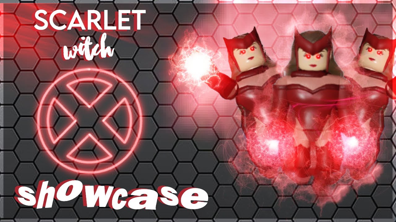 Scarlet Witch Showcase || Heroes Beta 2.0 Roblox - YouTube