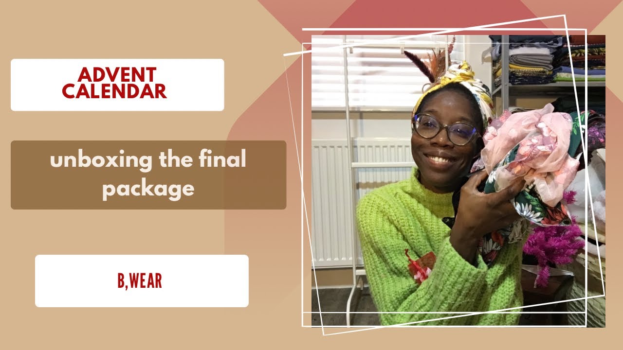 Final Advent Lingerie Package reveal #sewing #adventcalendar - YouTube