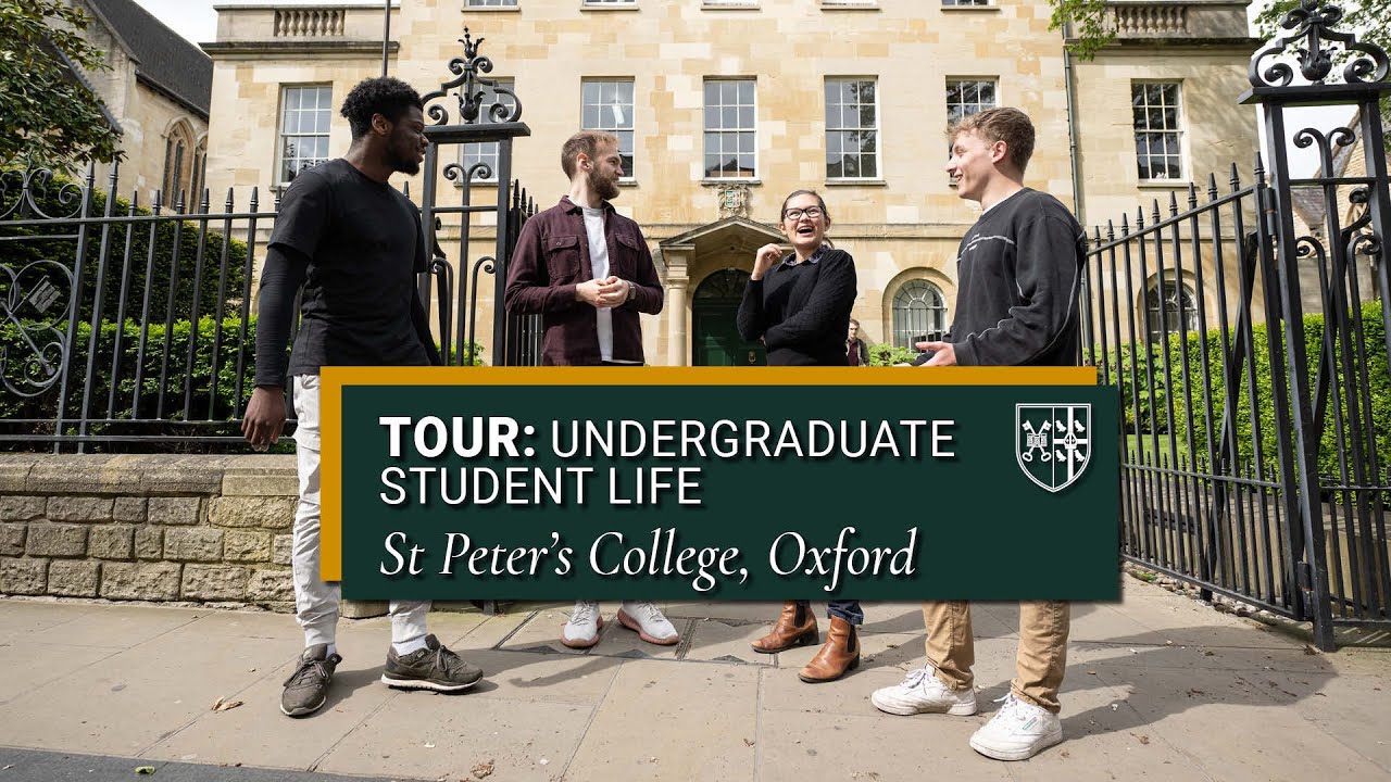 St Peter's College: An Undergraduate Tour - YouTube