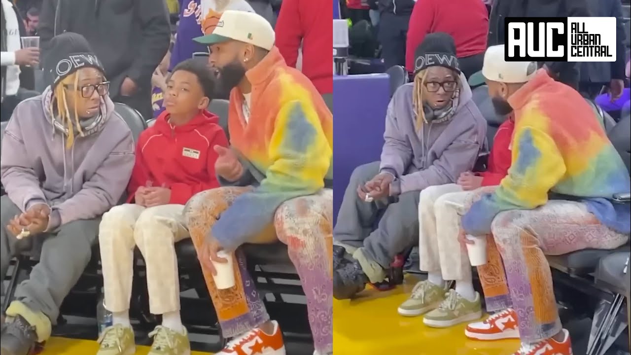 Lil Wayne So Geeked He Can’t Understand What Odell Beckham Is Saying ...