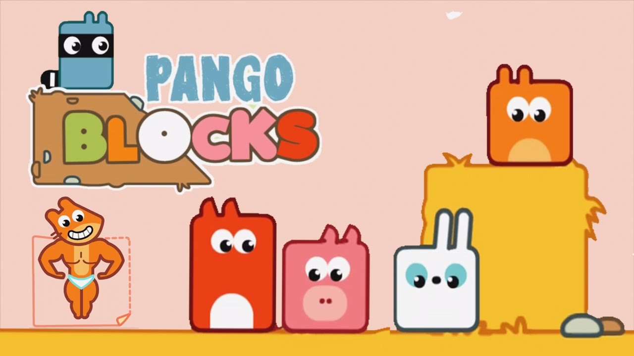 Kids Learn Logic Puzzels With Blocks and BUILD a Path for Pango From ...