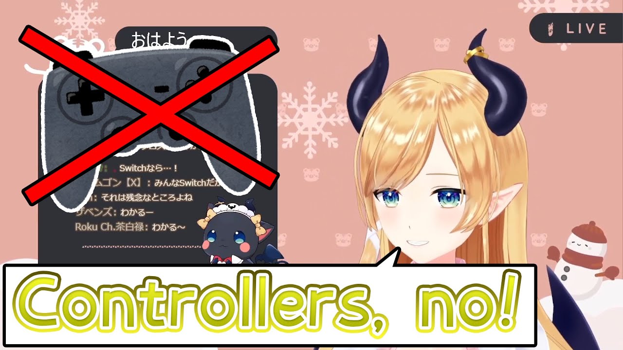 Choco doesn't like controllers【hololive JP】【Eng Sub】 - YouTube