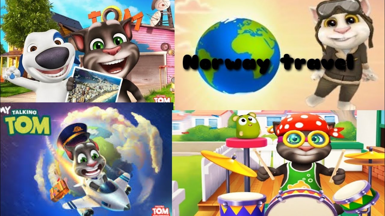 My talking tom travel Norway (ios, Android #gaming #gameplay # ...