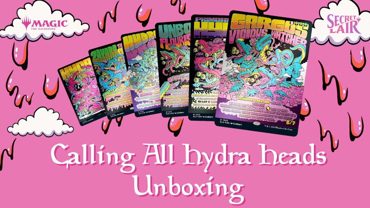 Call All Hydra Heads Secret Lair Unboxing | Magic the Gathering - YouTube