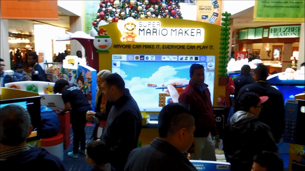 Nintendo Holiday Mall Experience 2015 at Queens Center in Elmhurst, New ...