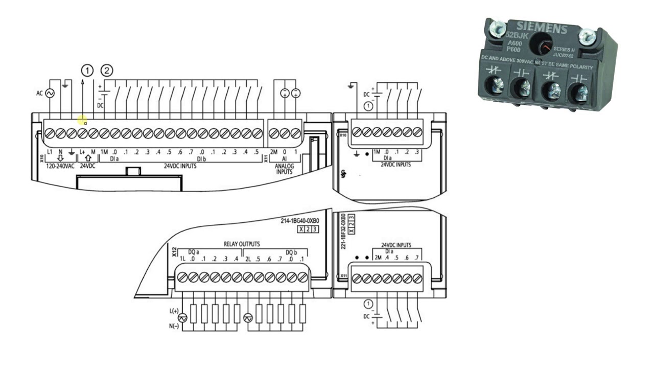 How To Wire A Digital Input On The SIMATIC S7 1200 PLC Authorized