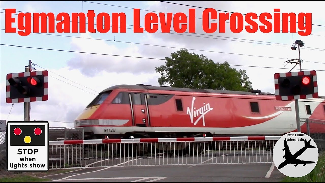 Egmanton Level Crossing - YouTube