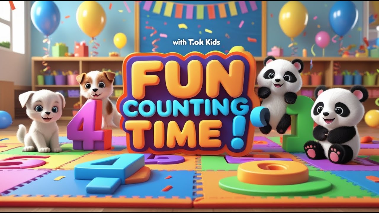 🔢 Let’s Learn Numbers 1-10! Fun Counting Song for Kids 🧸🎶 - YouTube