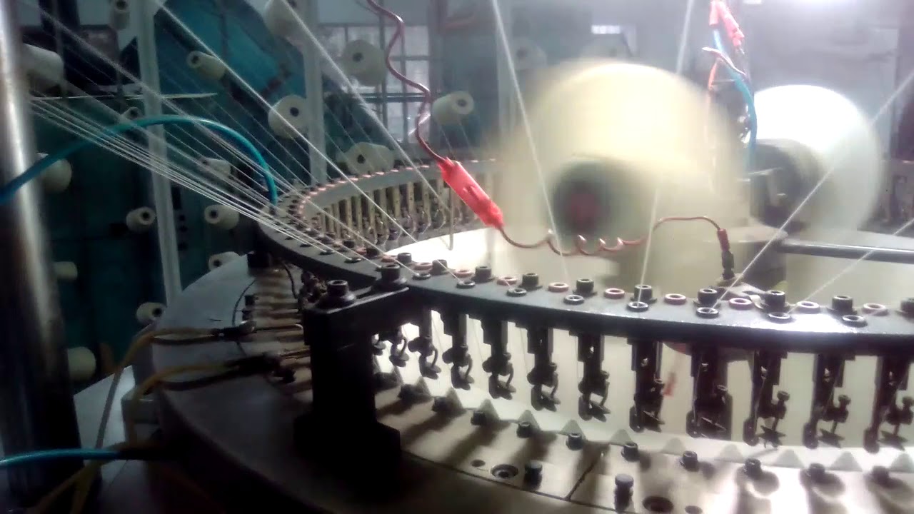 Circular knitting machine (সার্কুলার নিটিং মেশিন) এর ভিডিও - YouTube