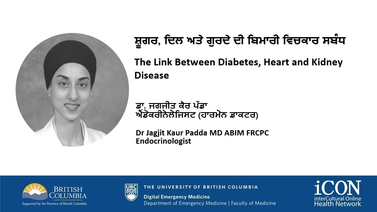 [Eng] The Link between Diabetes, Heart and Kidney Disease by Dr. Jagjit ...