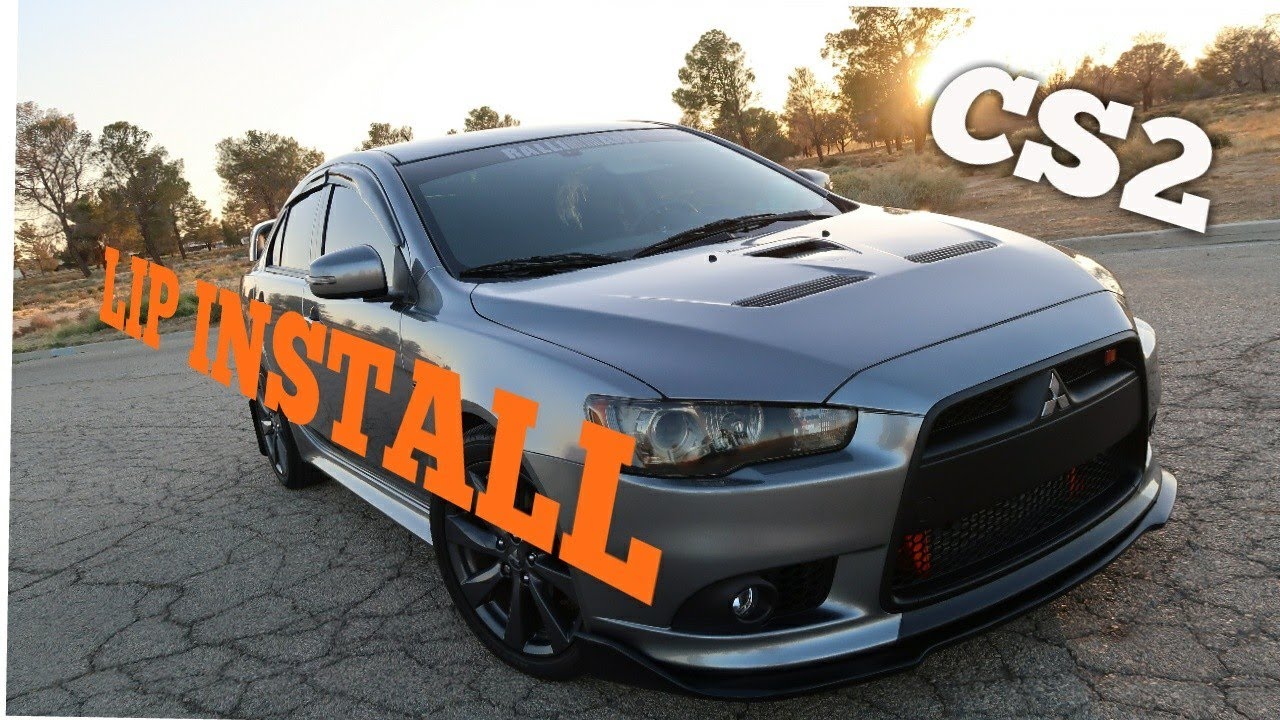 CS2 Lip install for the Lancer - YouTube