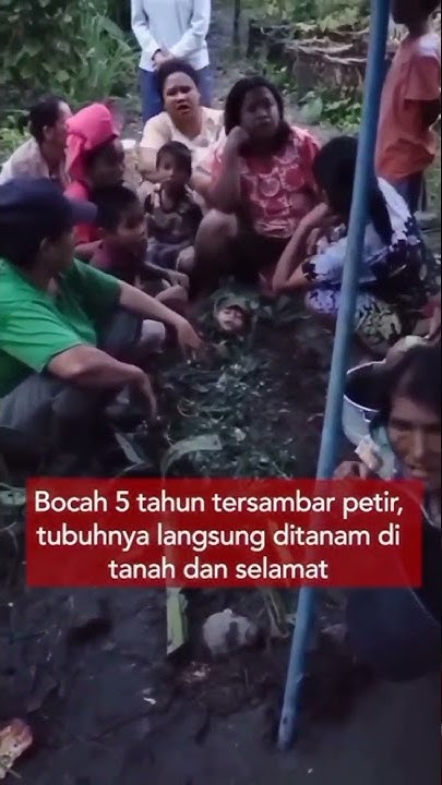 Bocah 5 Tahun Tersambar Petir - YouTube