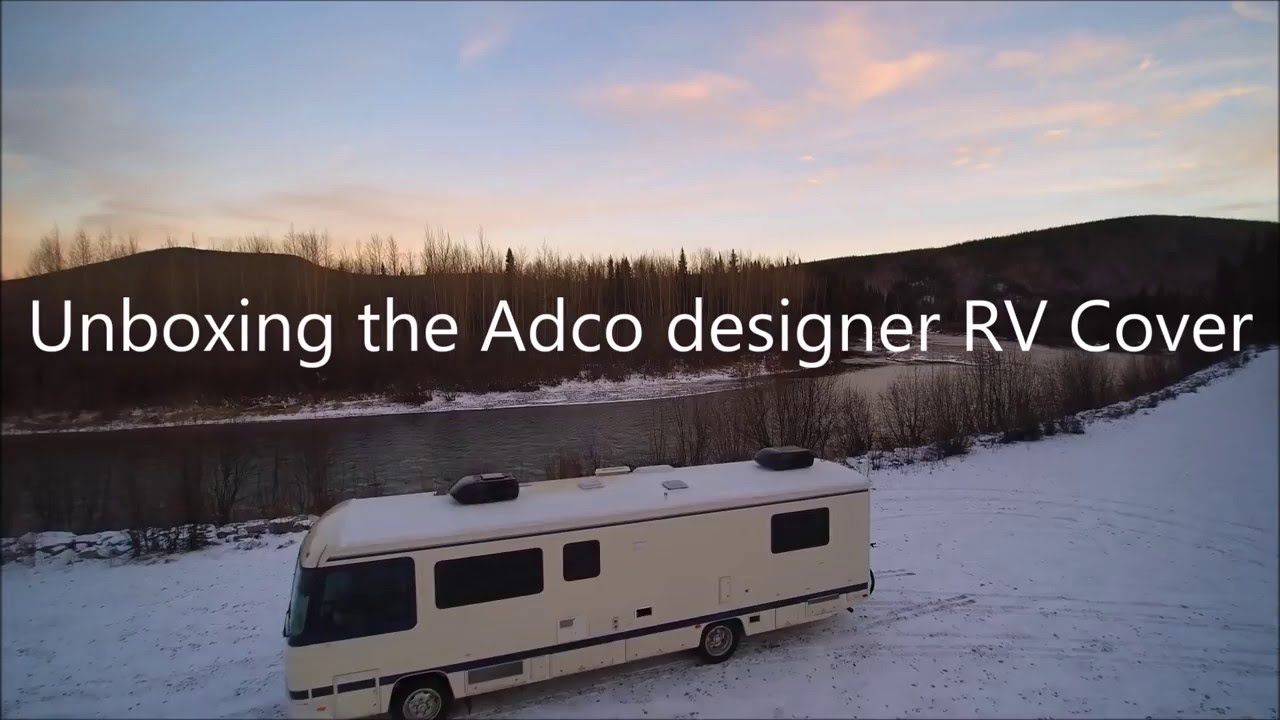 Unboxing the Adco Designer series SFS RV cover - YouTube