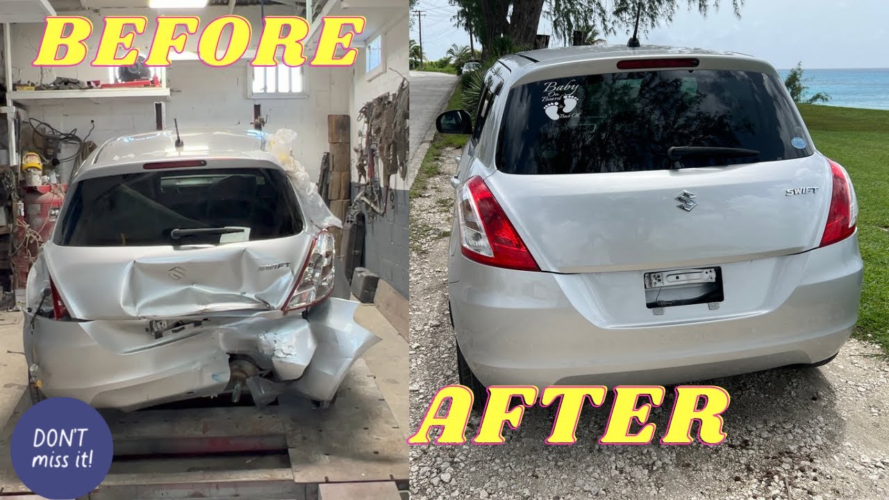 Suzuki Swift Rebuild Showdown 15 Minutes vs 5 Hours - YouTube
