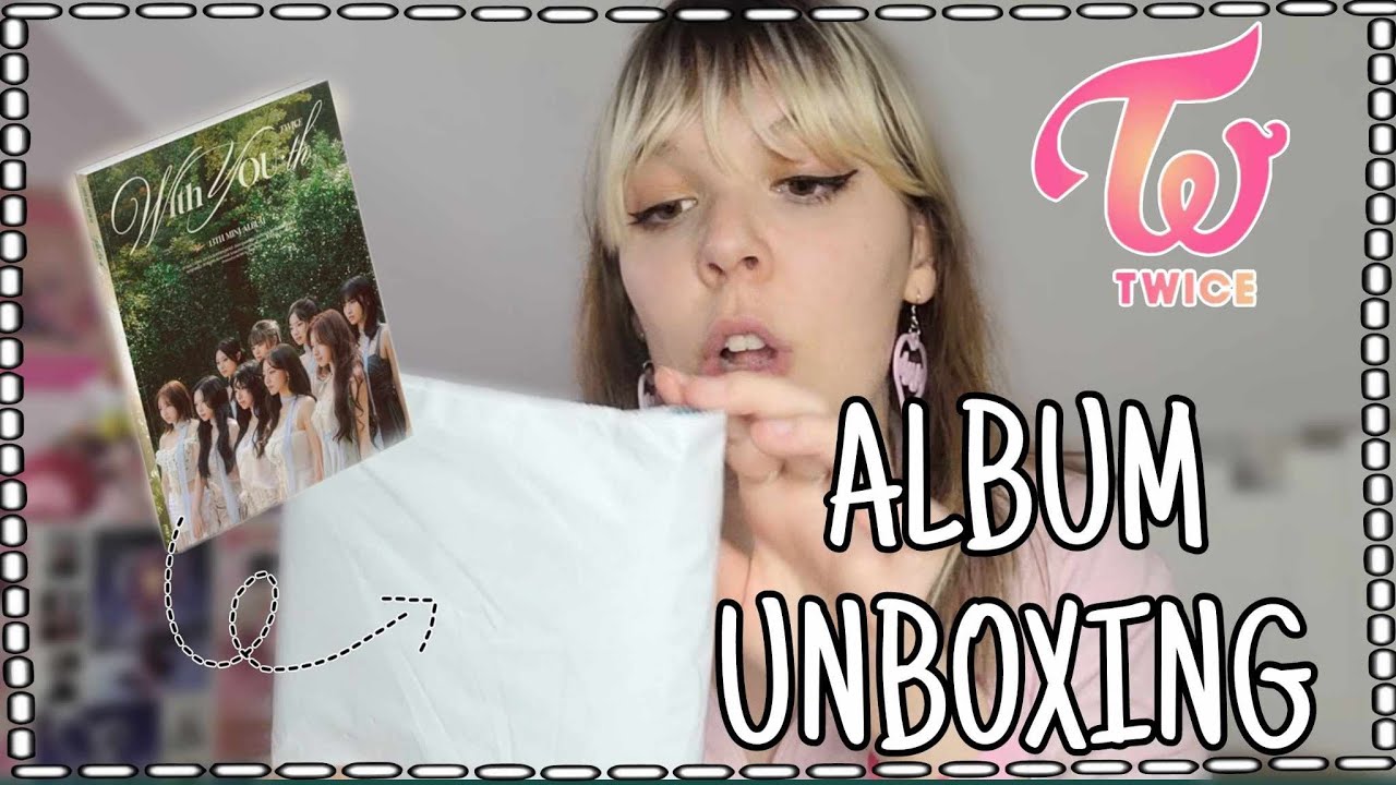 KPOP ALBUM UNBOXING : TWICE WITH YOU-TH 🌸 - YouTube