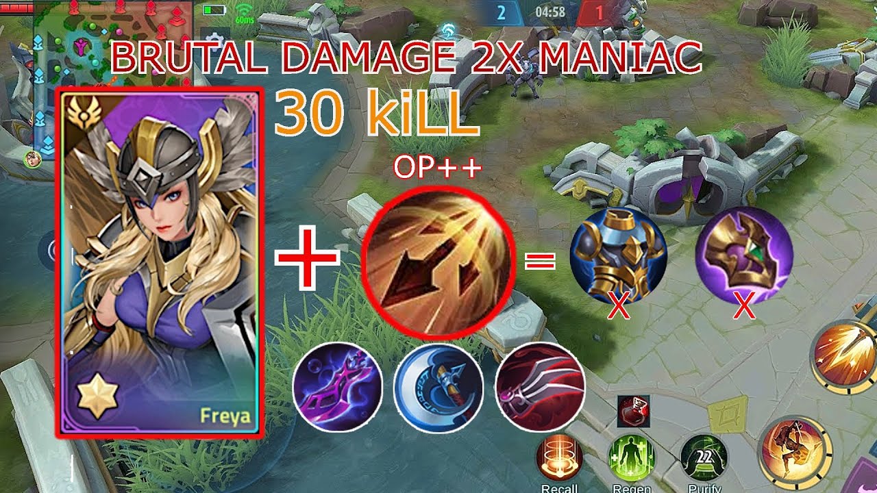 FREYA TOP BUILD 2023 - FREYA VS THAMUZ TOP KILL 30 + MANIAC! - YouTube