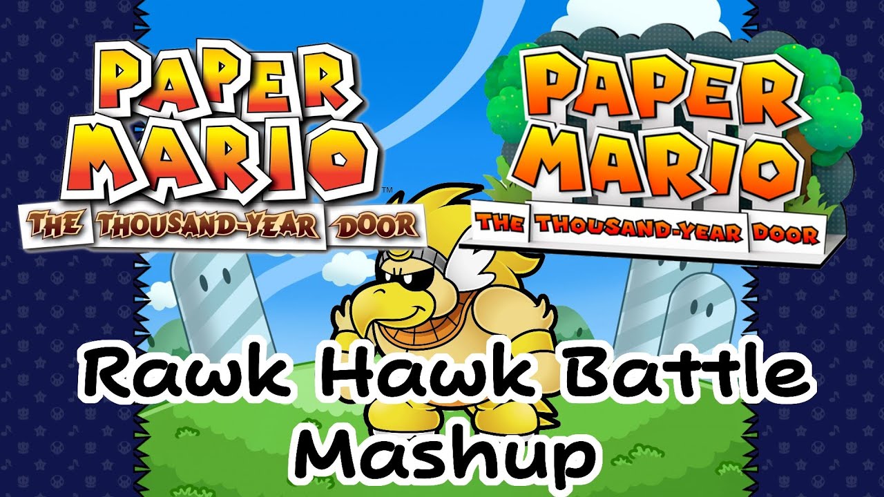 Paper Mario the Thousand-Year Door Rawk Hawk Battle Theme (GCN + Switch ...