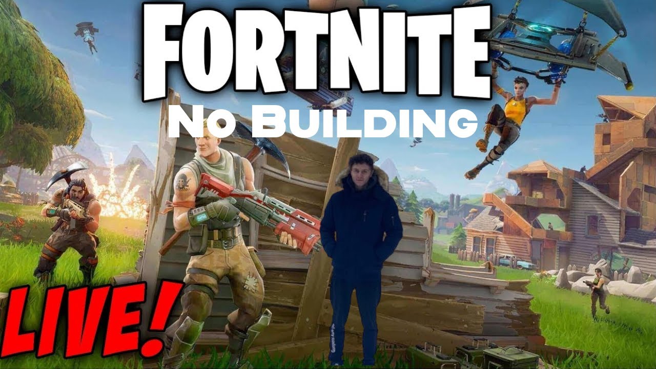 🔴 LIVE: 🎮 Fortnite No Building Challenge LIVE: Mastering the Art of ...
