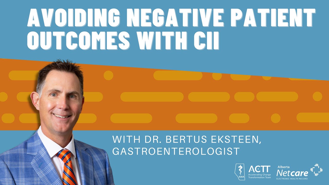 Avoiding Negative Patient Outcomes with CII - YouTube