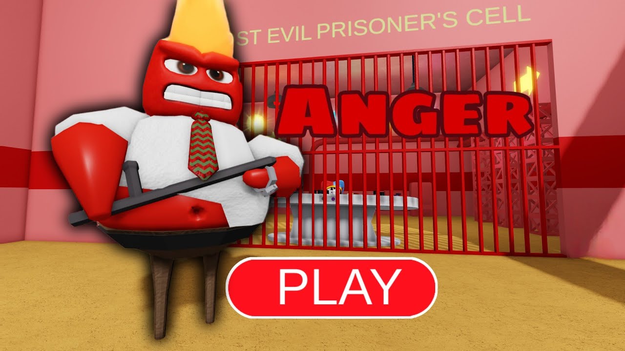 ANGER'S PRISON RUN OBBY = ROBLOX GAME - YouTube