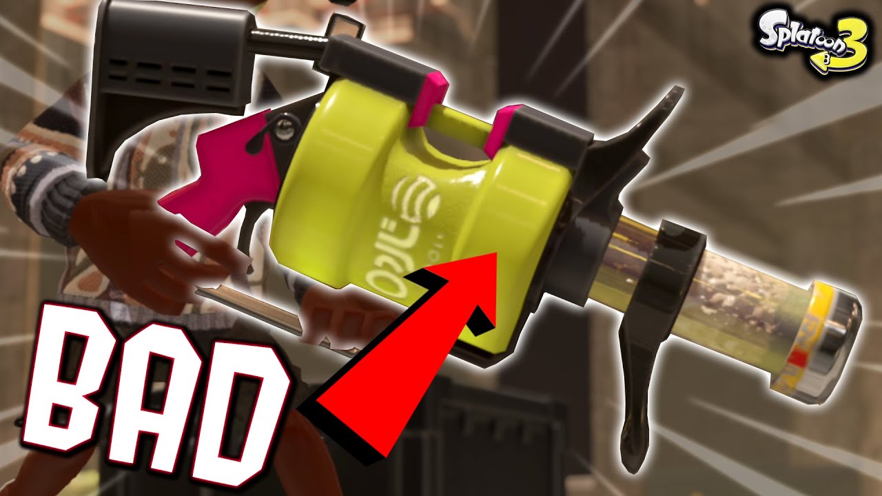 Why is this Weapon SO BAD in Splatoon 3 (Pro Player's Experience) - YouTube