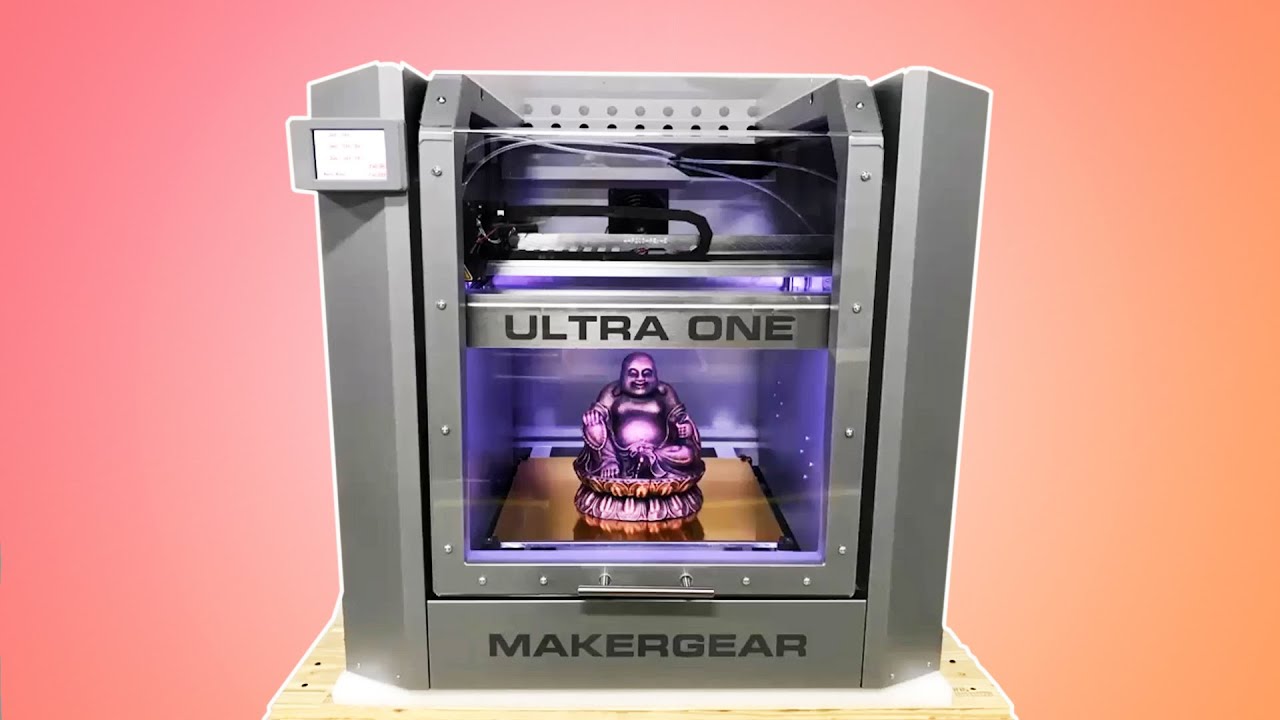 Uncrating the MakerGear Ultra One 3D Printer - YouTube
