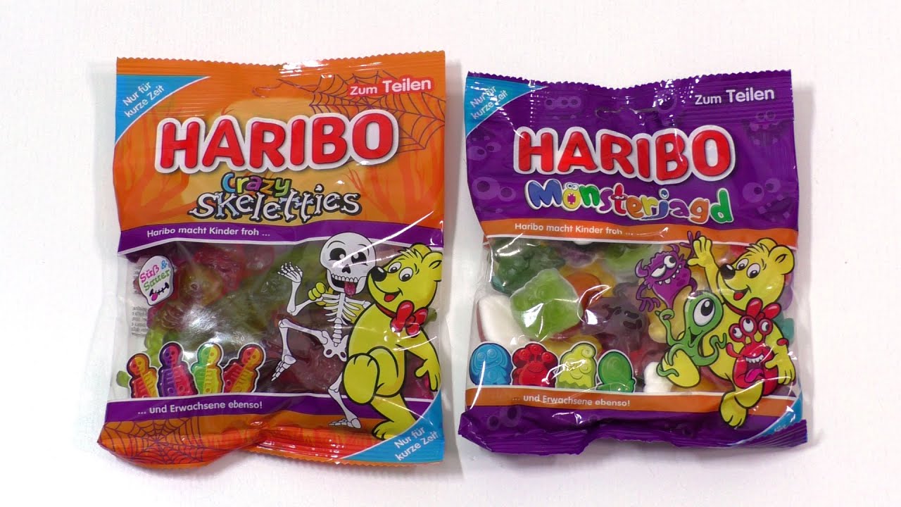 Haribo Halloween Special Editions - YouTube