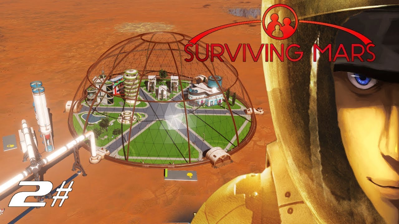 Surviving Mars First Colonist arrival! Researchers and Farmers | Let's ...