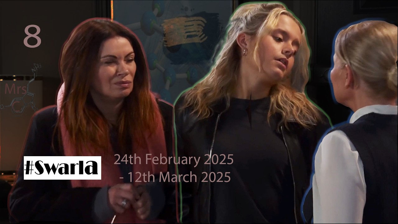 8 #swarla || Rob is somewhere out there || Carla and Lisa #corrie 24th ...