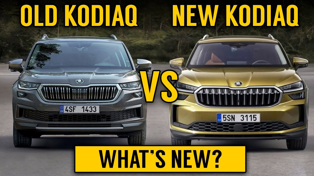 New Skoda Kodiaq Vs Old Kodiaq | What's New? | Kodiaq 2024 Vs kodiaq ...