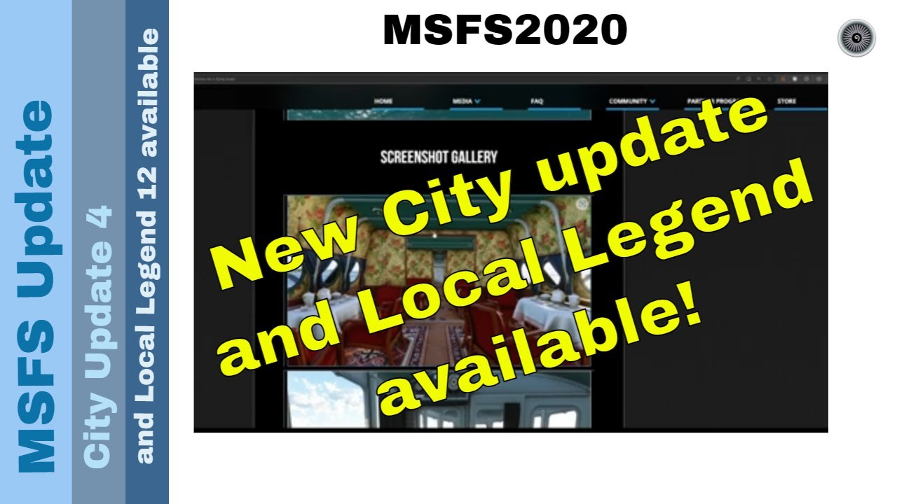 Flight Simulator 2020 - MSFS Update - City Update 4 and Local Legend 12 ...