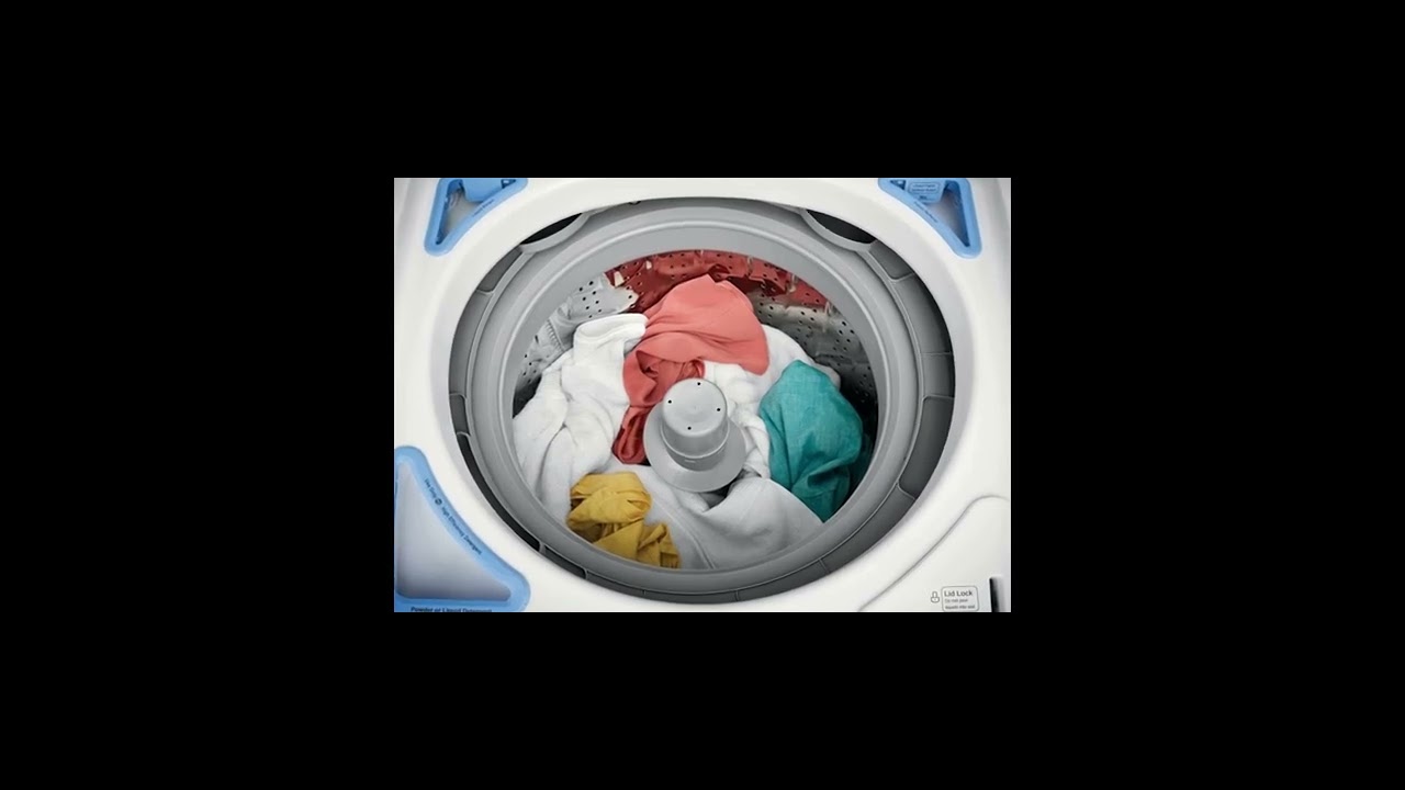Frigidaire FFTW4120SW Washing Machine - Colorful Review - YouTube