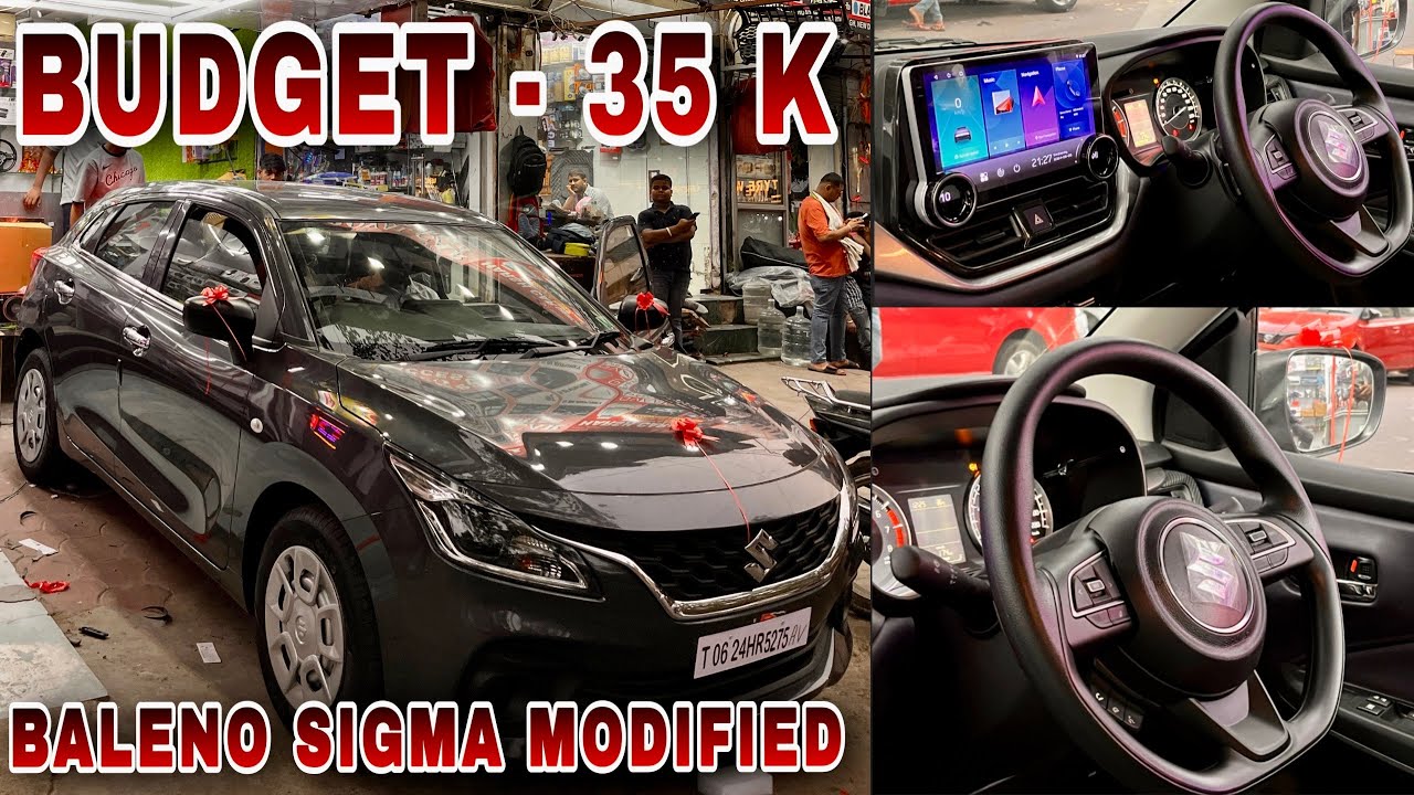 Maruti Baleno Sigma Modified Under 35K 🔥 Baleno Modified Baleno ...