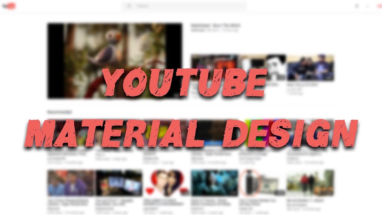 YOUTUBE MATERIAL DESIGN - How to get the New Desktop Site - YouTube