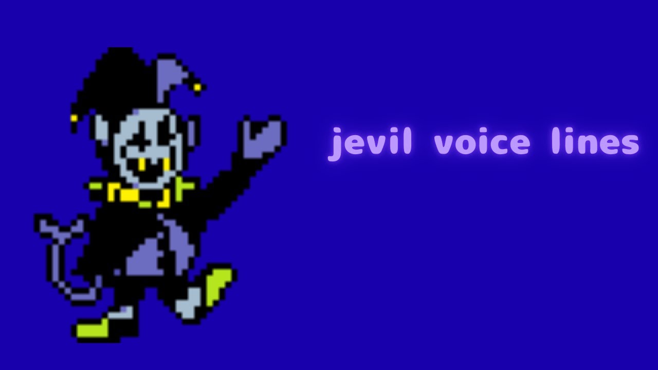 jevil voice lines - YouTube