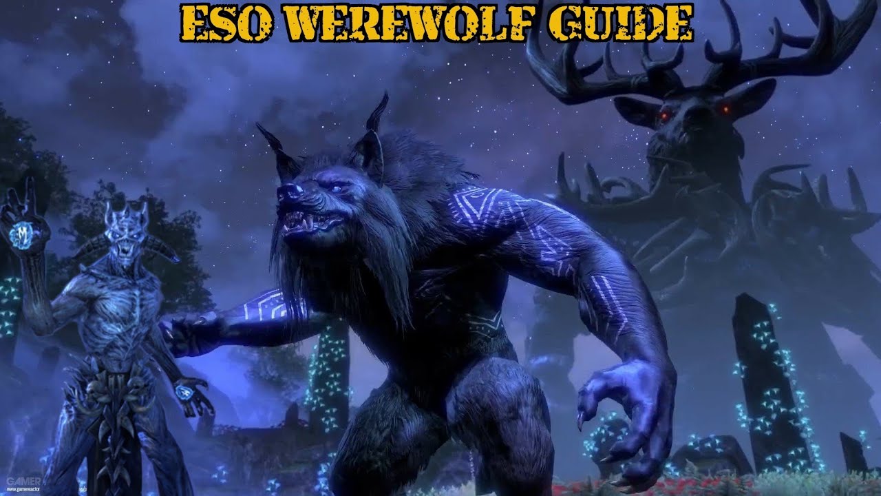 ESO werewolf guide - YouTube